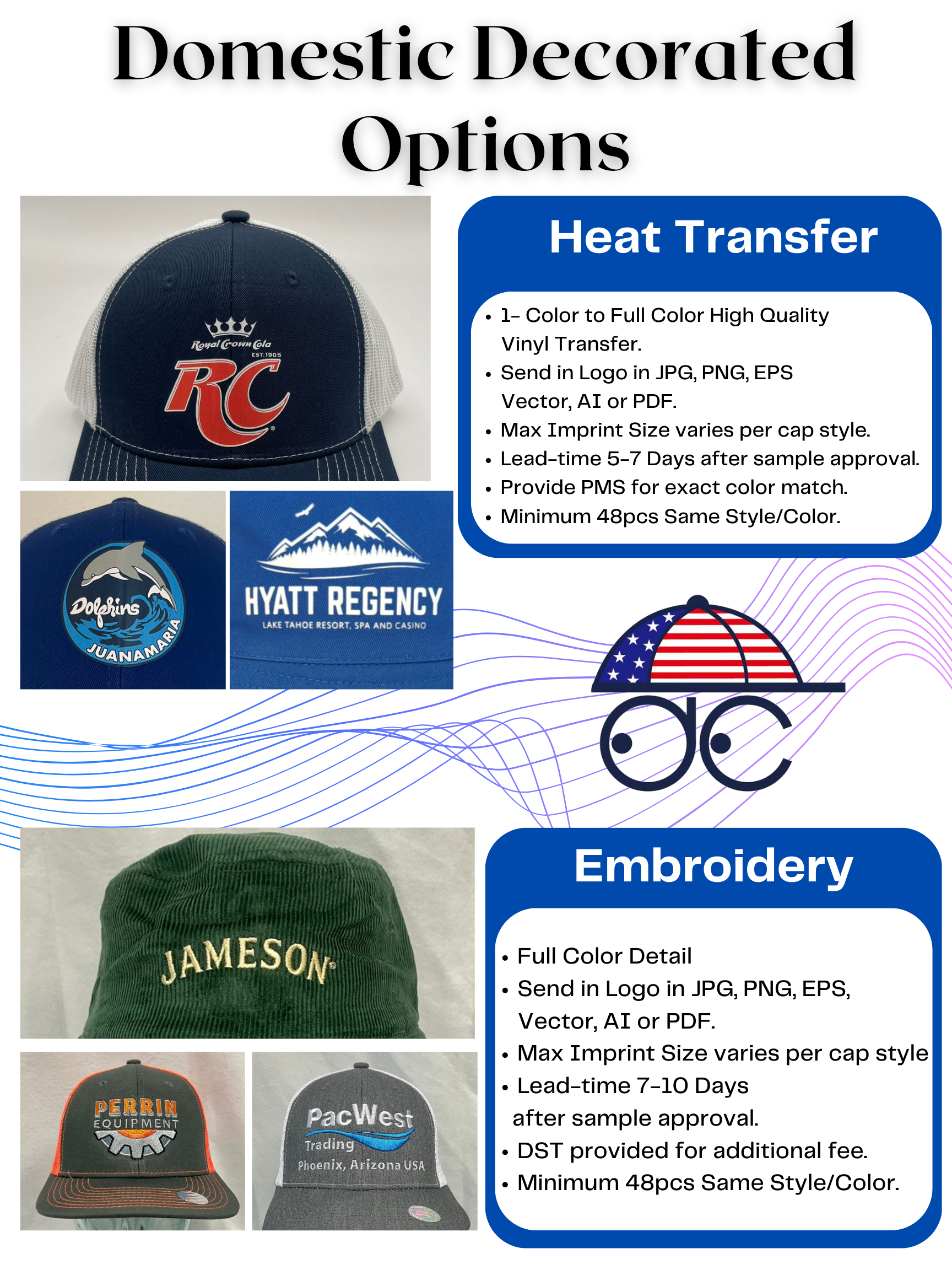 Domestic Decoration - Direct Caps USA