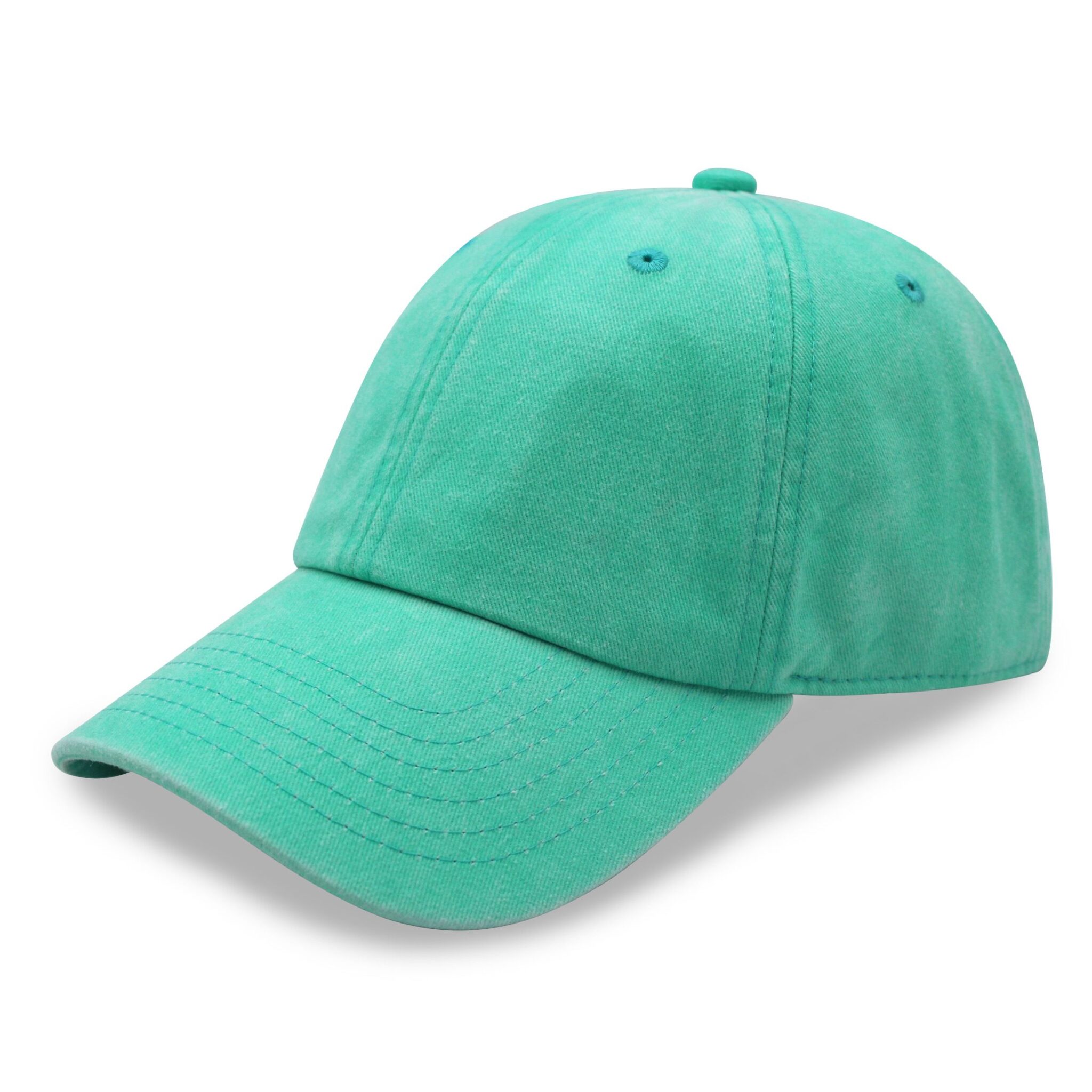 6 Panels Garment Pre-Washed Relaxed Golf Pigment Dyed Dad Cap (1648)