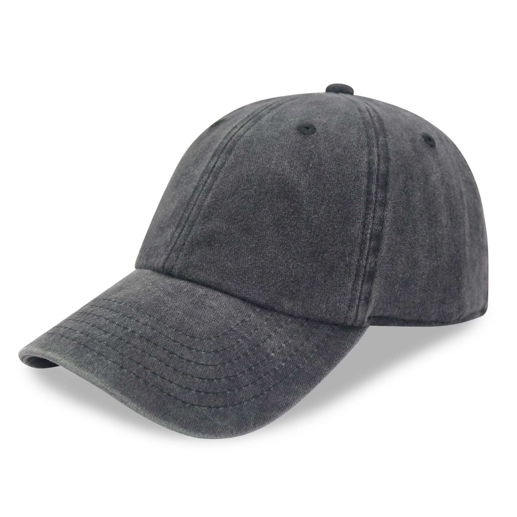 6 Panels Garment Pre-Washed Relaxed Golf Pigment Dyed Dad Cap (1648)