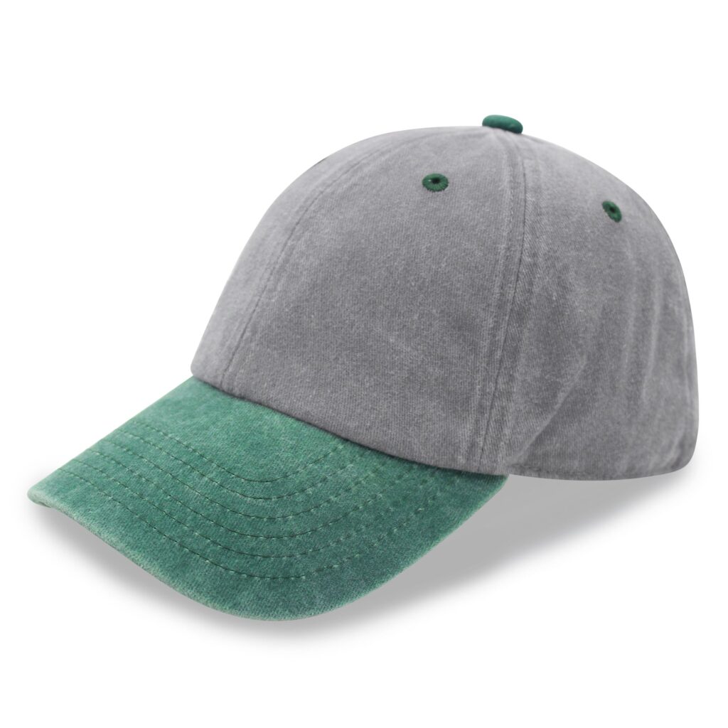 6 Panels Garment Pre-Washed Relaxed Golf Pigment Dyed Dad Cap (1648)