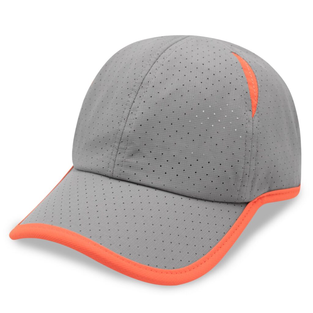 Quick Dry 6 Panels Light Weight Perforated Running Cap (3120)