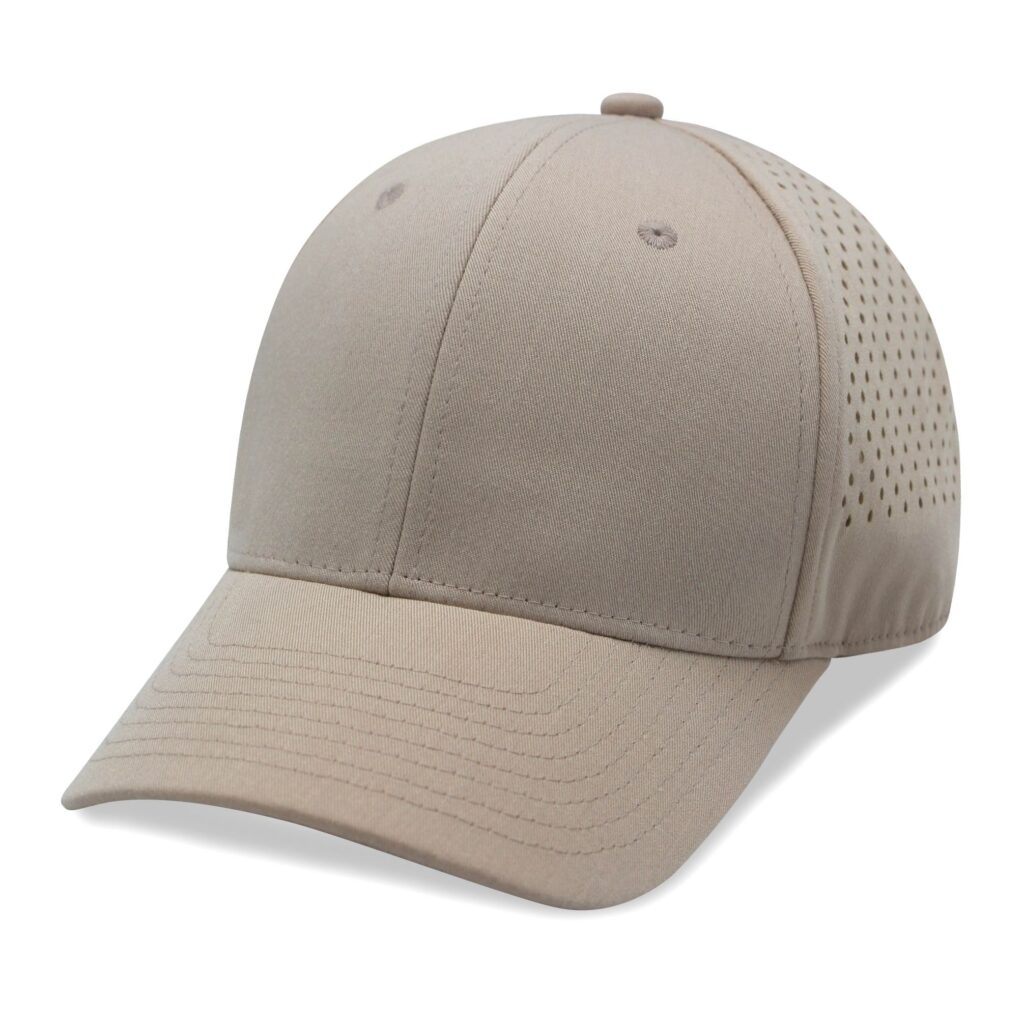 6 Panels Laser Cut Mesh Quick Dry Golf Trucker Cap(3639)