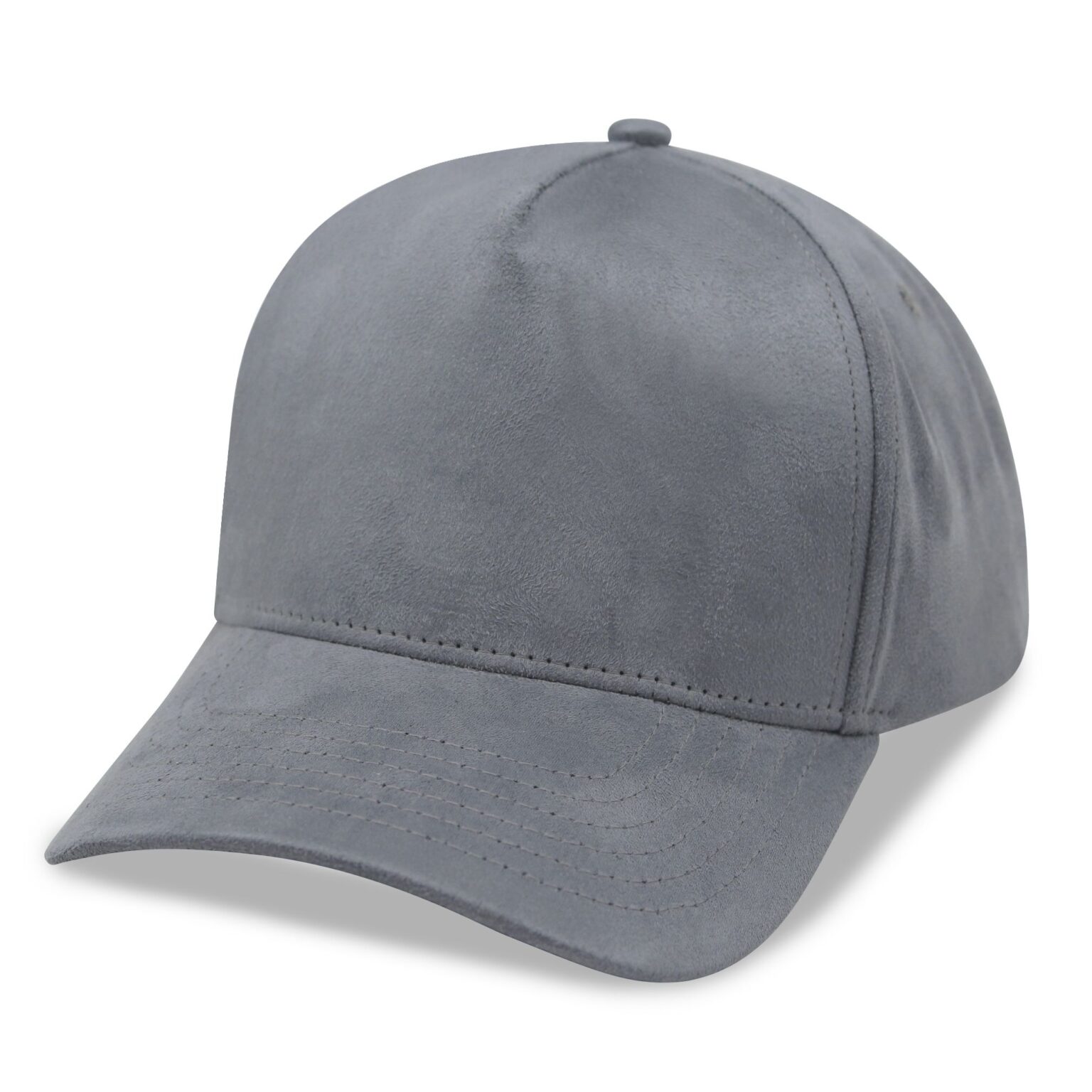 5 Panels Suede Cap (6526)