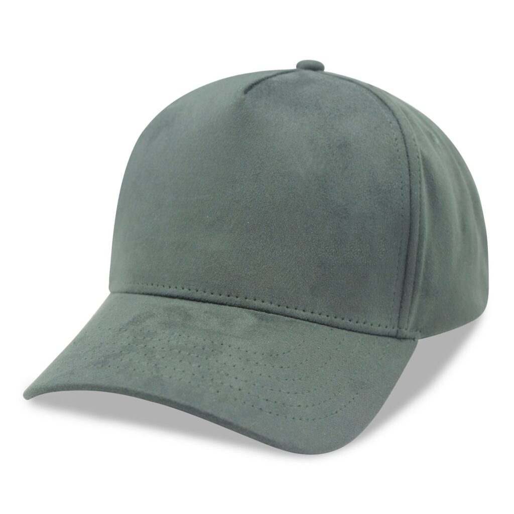 5 Panels Suede Cap (6526)