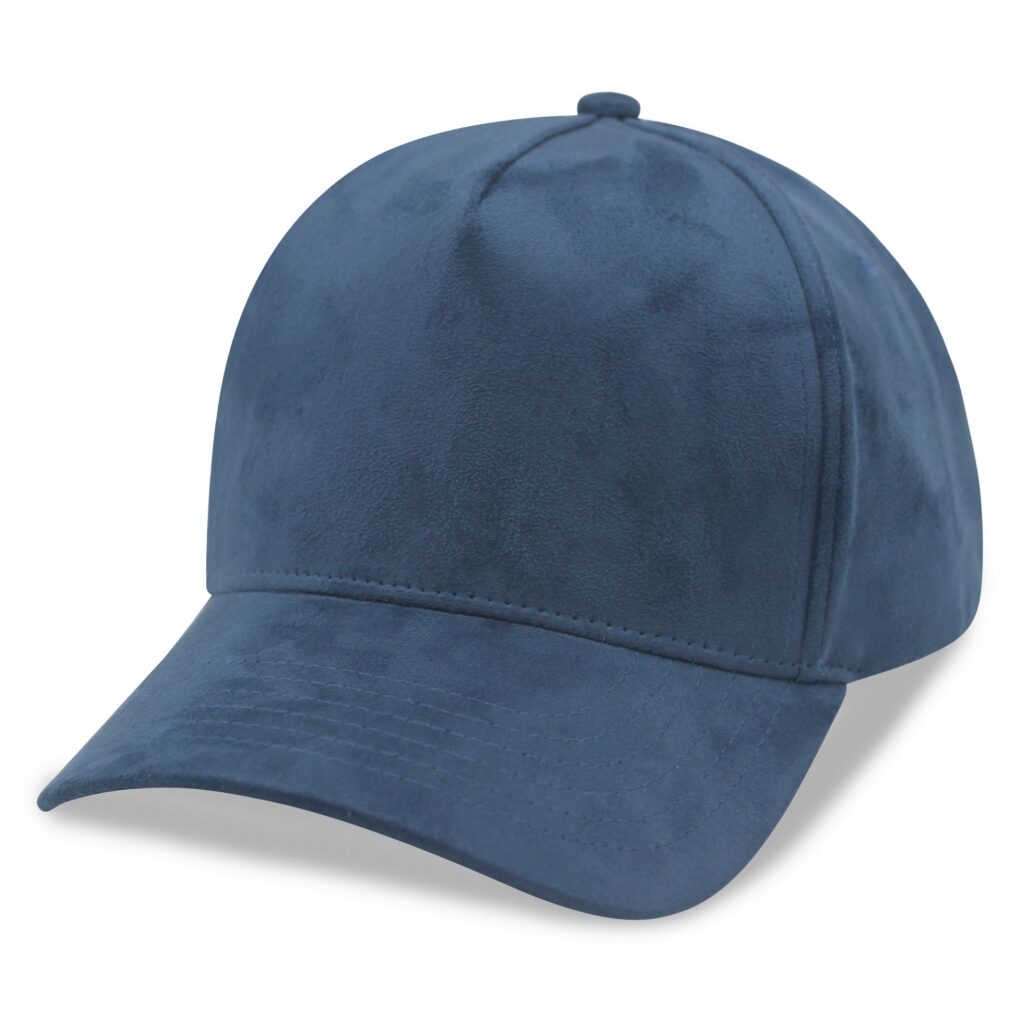 5 Panels Suede Cap (6526)