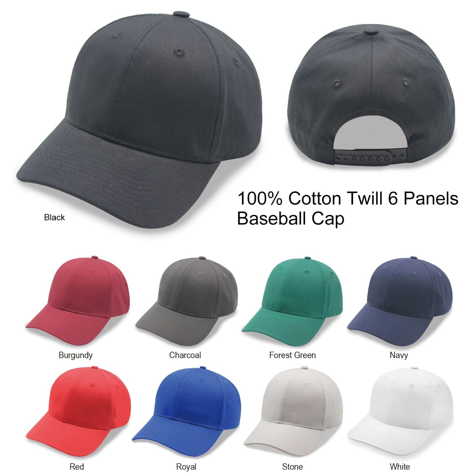 Classic Baseball Cap - Direct Caps USA
