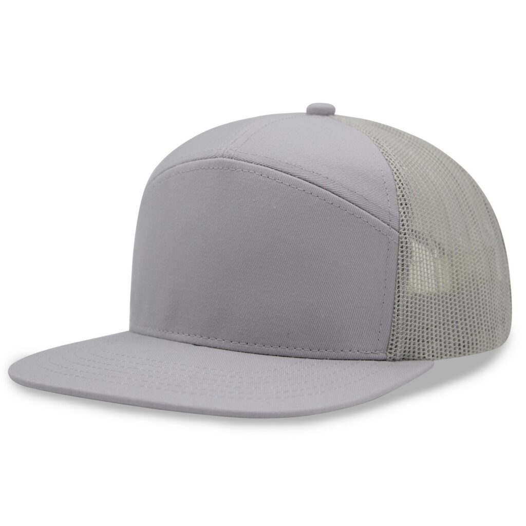 7 panel Hybrid trucker cap (7168)