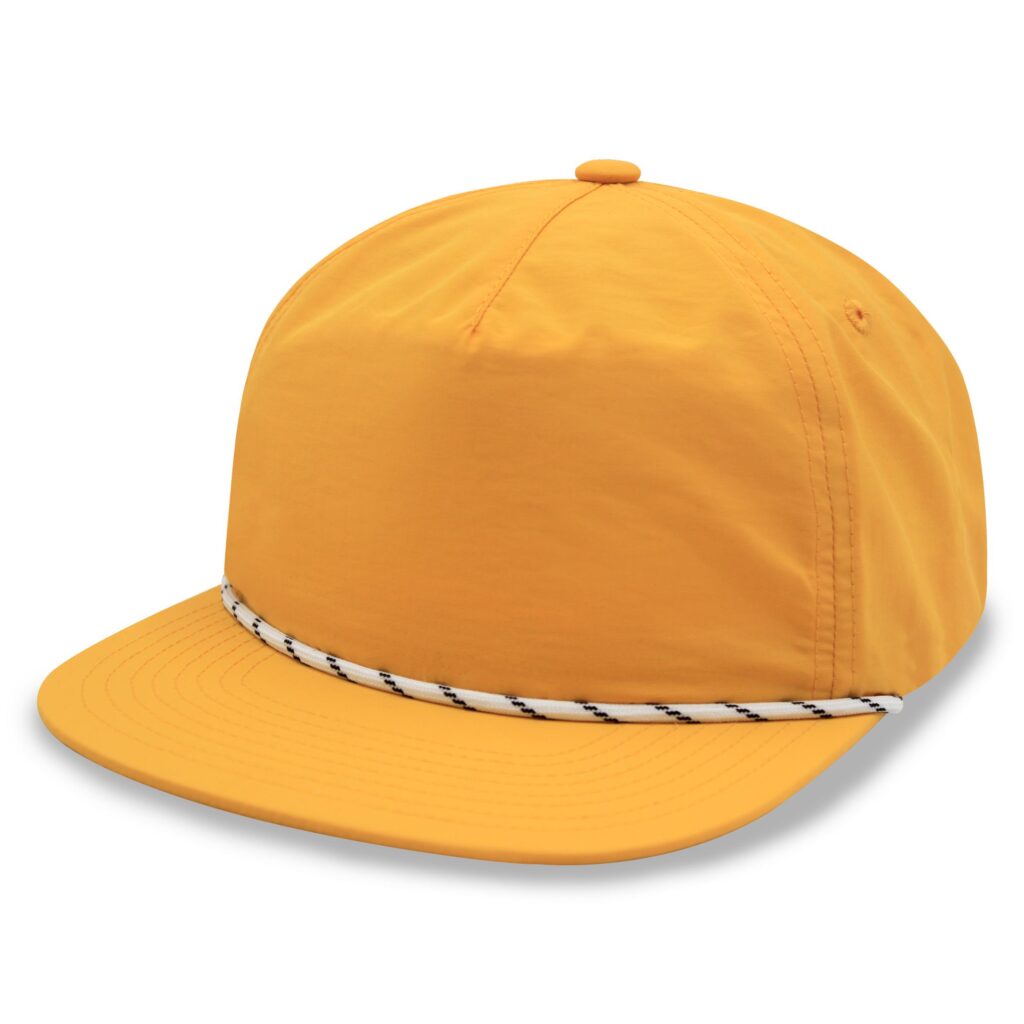 5 Panels Waterproof Nylon Grandpa Hat (7527)