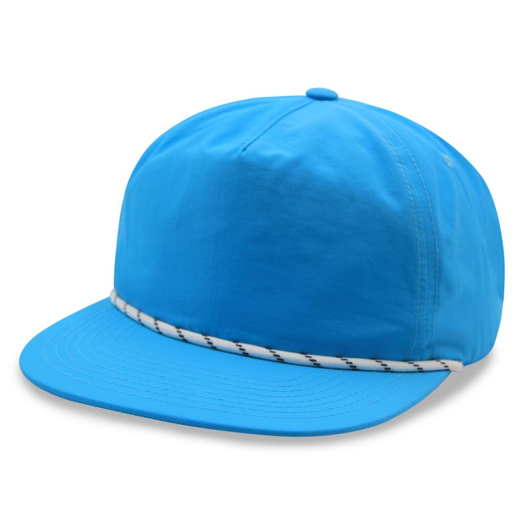 5 Panels Waterproof Nylon Grandpa Hat (7527)