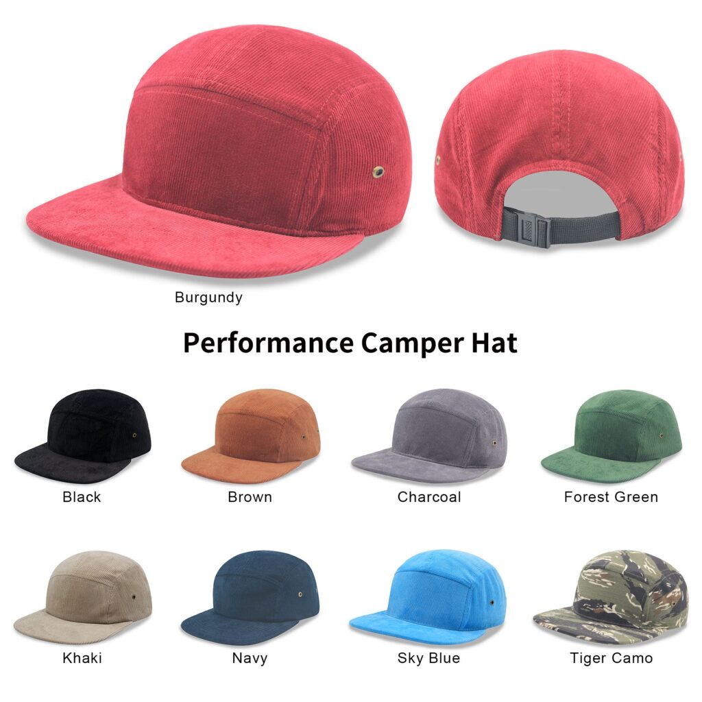7 Panels Camper Hat(7538)