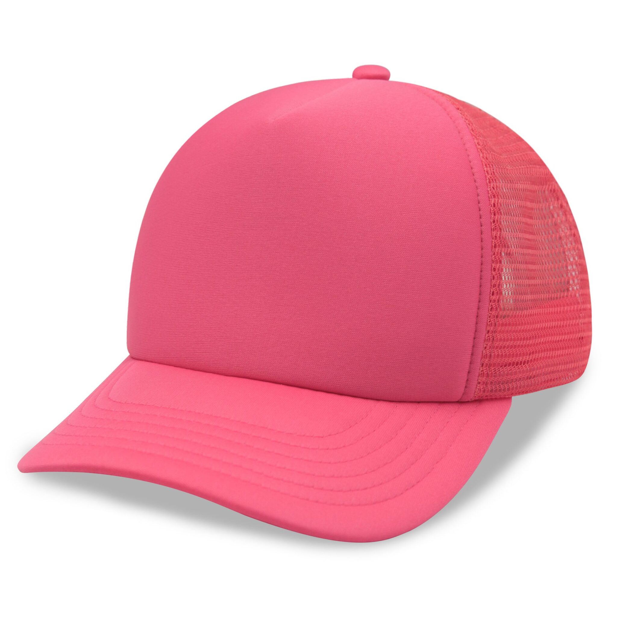5 Panel High Profile Foam Mesh Back Trucker Cap (F528)